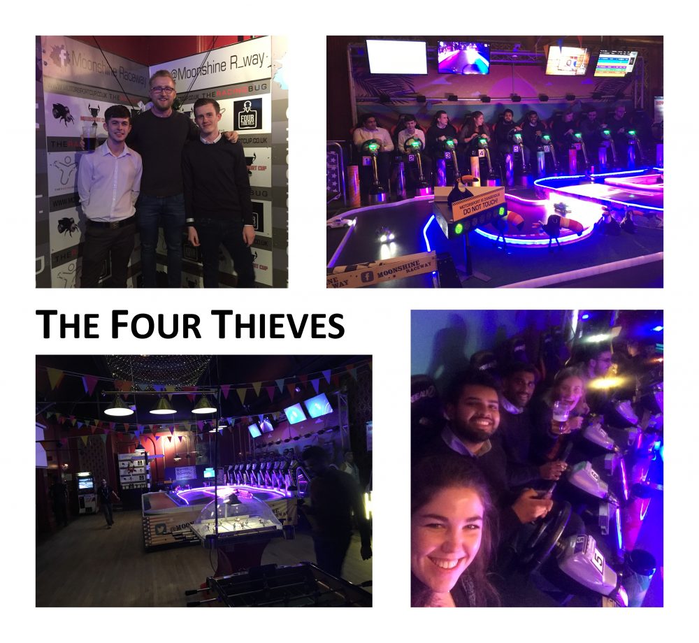 November Social - The Four Thieves - Blue Engineering